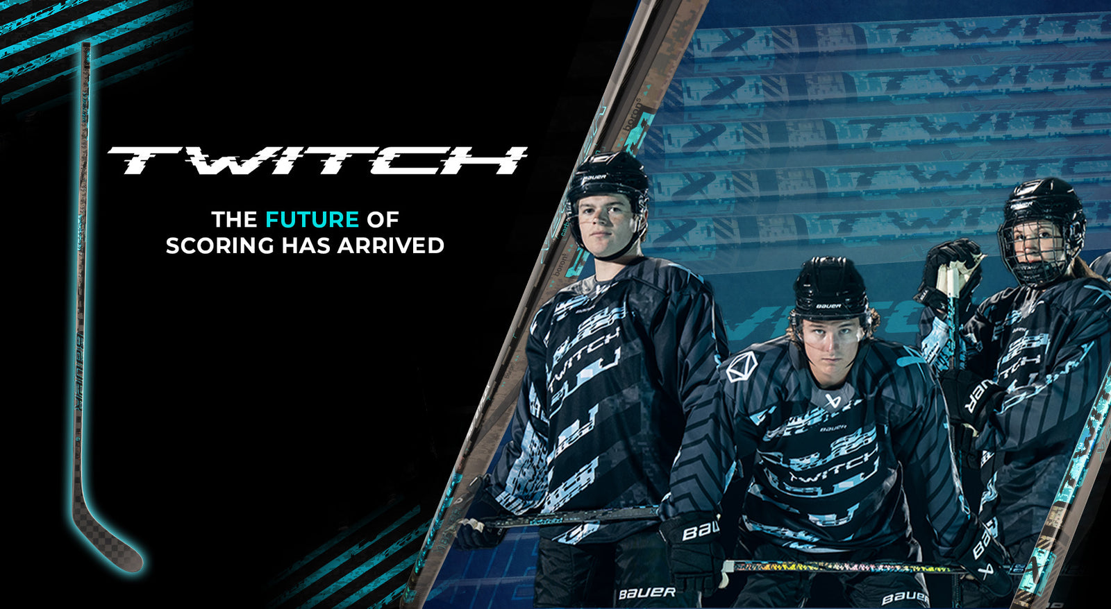 Bauer Twitch Hockey Stick - Intermediate